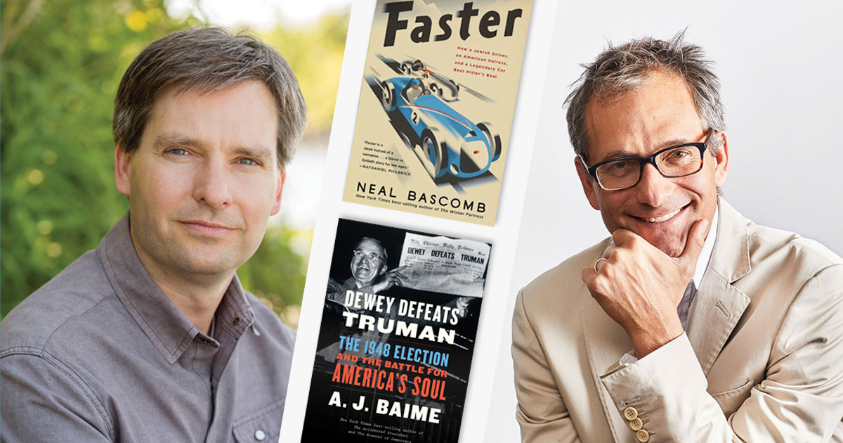 Neal Bascomb and A. J. Baime on writing, cars, and racing