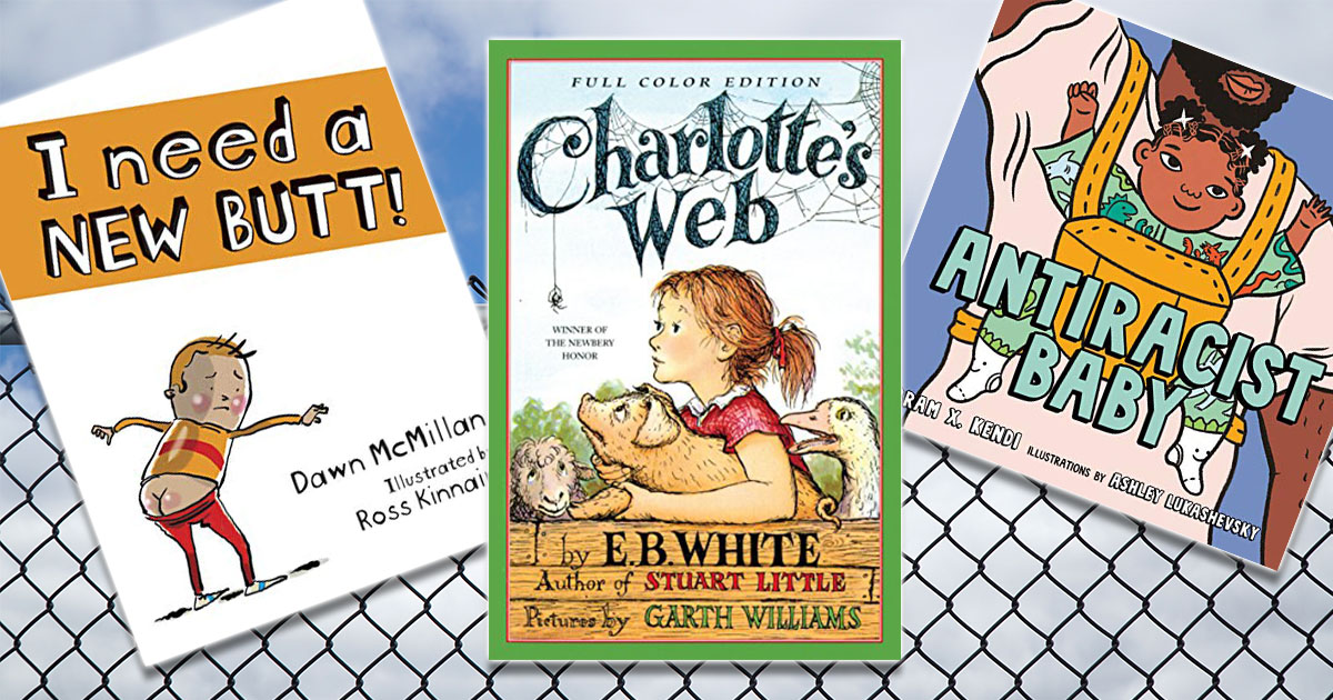 Banned books I’m reading with my kids