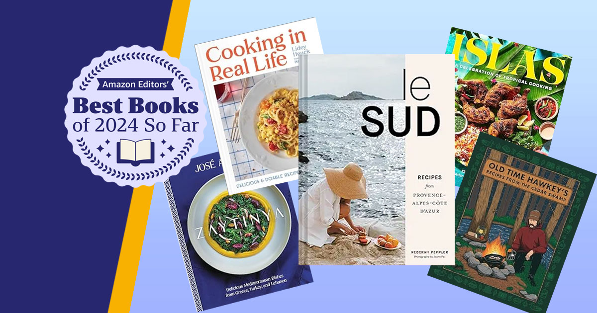 Best Cooking, Food & Wine Books of 2024 So Far, as chosen by the Amazon ...