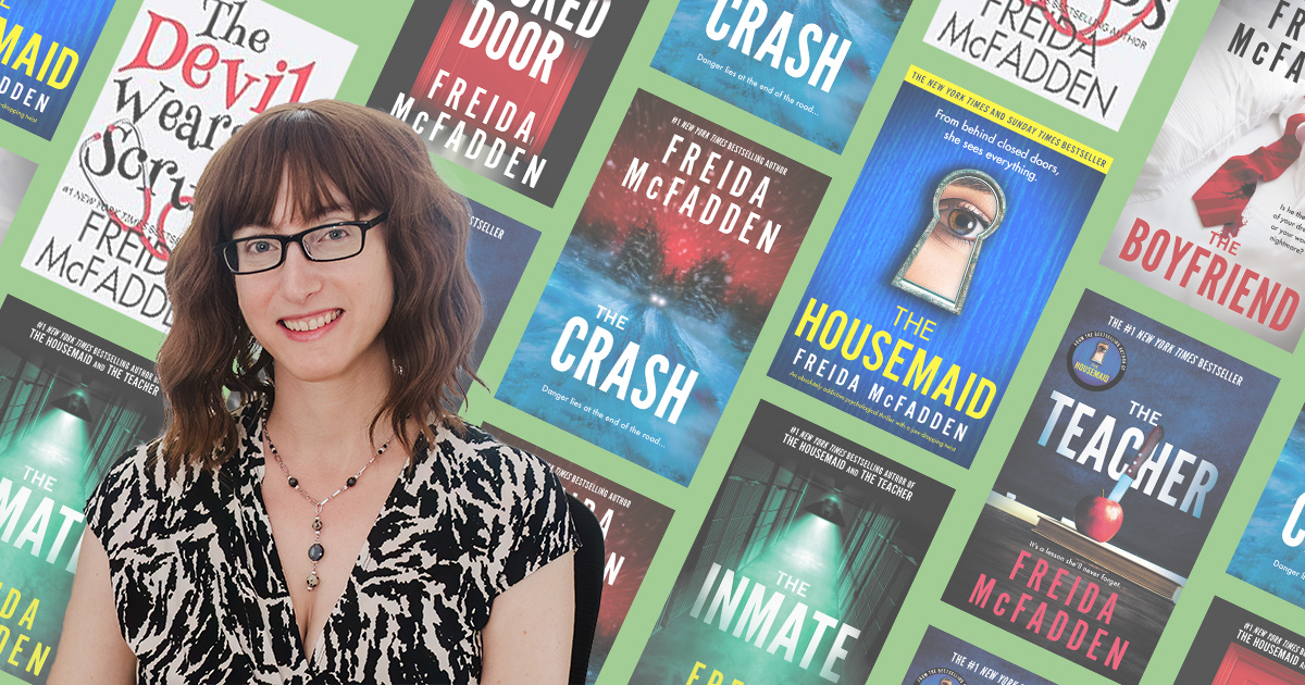 Book by Book: Thriller queen Freida McFadden