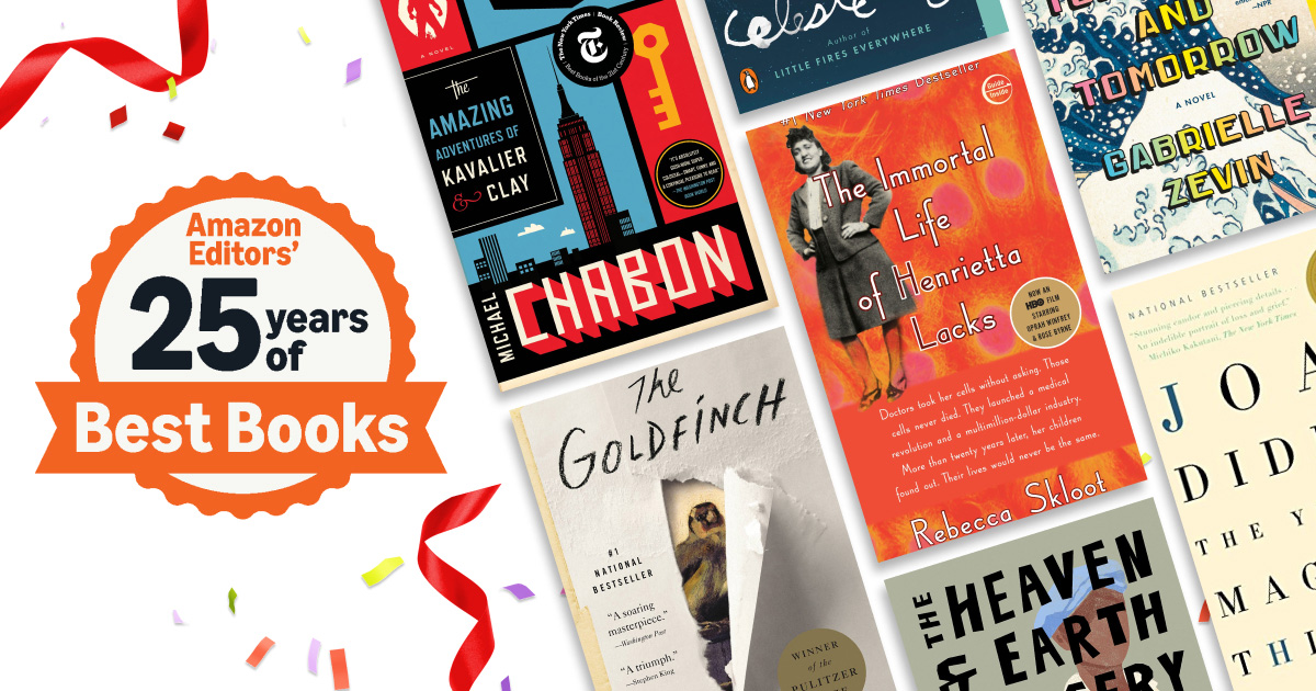 #1 Best Books of the Past 25 Years, as Chosen by the Amazon Editors